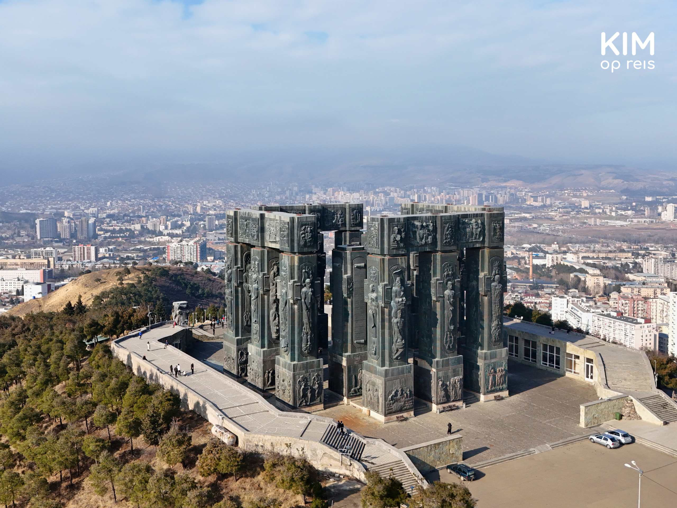 De imposante Chronicles of Georgia bezoeken | Kim op reis